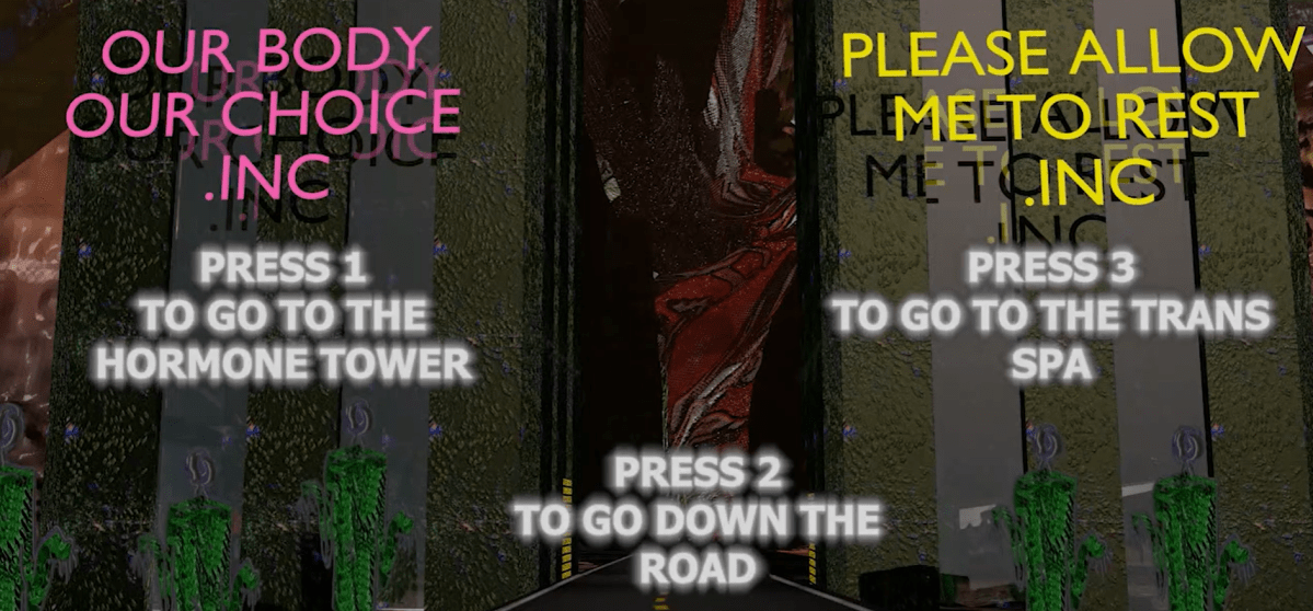 A Pro-Black, Pro-Trans game. – GlitchOut